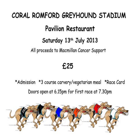 Romford greyhound ticket | PPT