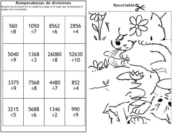 Hojas De Trabajo Con Rompecabezas Del Orden De Operaciones CUADERNILLO