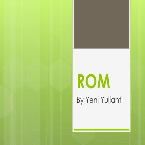 ROM | PPTX