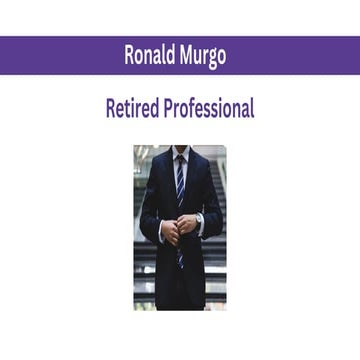 Ronald Murgo - Retired Professional | PDF
