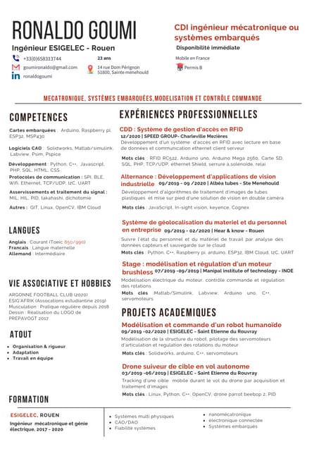 CV Bassem Abdelaziz | PDF | Computing | Technology & Computing