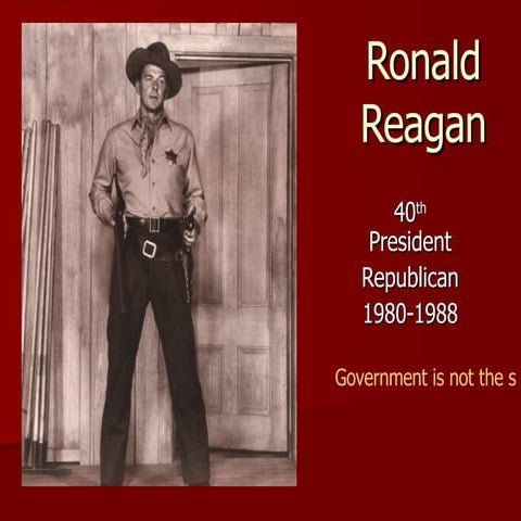 Ronald Reagan | PPT