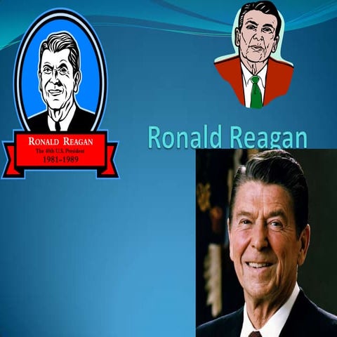 Ronald reagan | PPTX