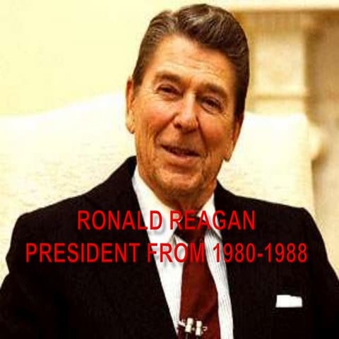 Ronald reagan | PPTX