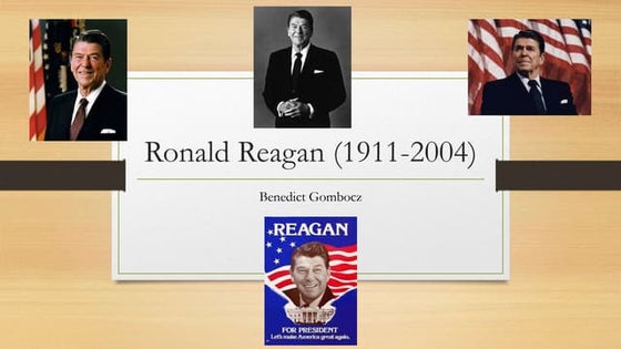 Ronald Reagan - The Great Communicator | PPT