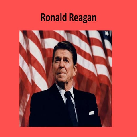 Ronald reagan intro | PPT