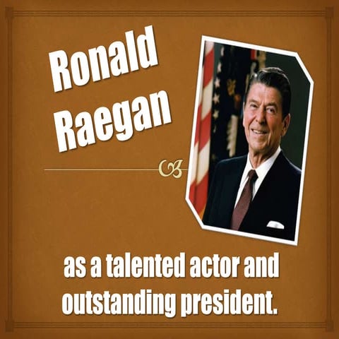 Ronald Reagan | PPT