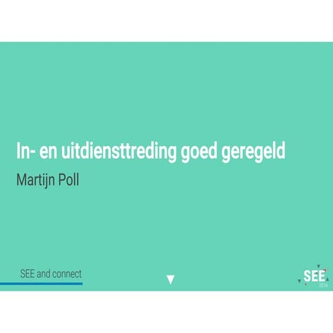 Gooi maar over de schutting - SEE 2016 | PDF