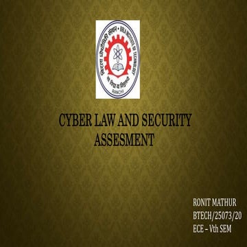 Ronit Mathur Cyber Security assesment.pptx