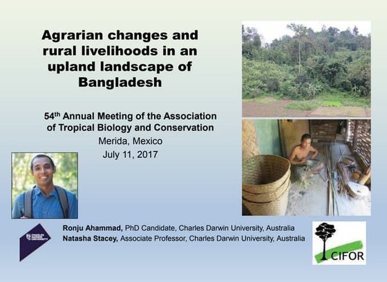 Mapping a full cycle of swidden cultivation in the mountains of Myanmar ...