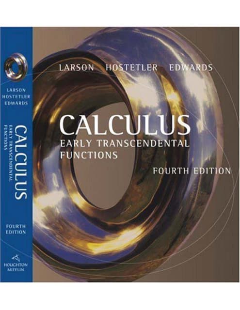 Calculus Early Transcendental Functions Brooks Cole 2006 Pdf