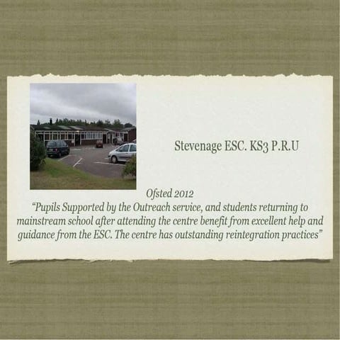 Transitions Rony Ford Stevenage ESC presentation | PPTX