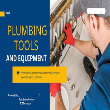 Roof And Plumbing Service Presentation Pptx