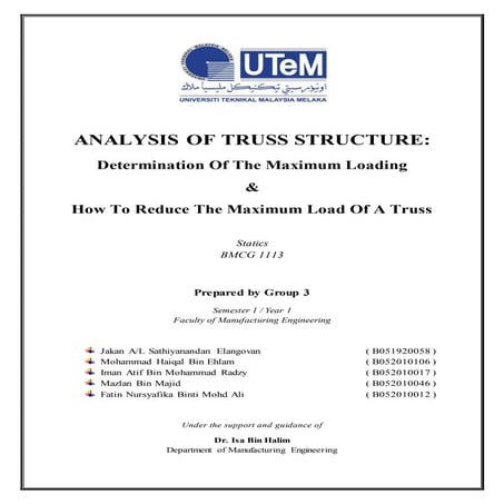 How to Read a Truss Plan | PDF