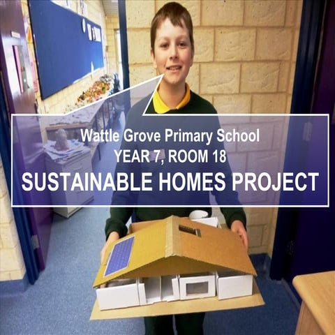 Room18 Year 7 Sustainable House Project 2013 | PPT