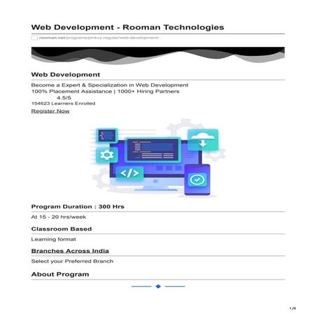 rooman.net-Web Development - Rooman Technologies.pdf | Web Development ...