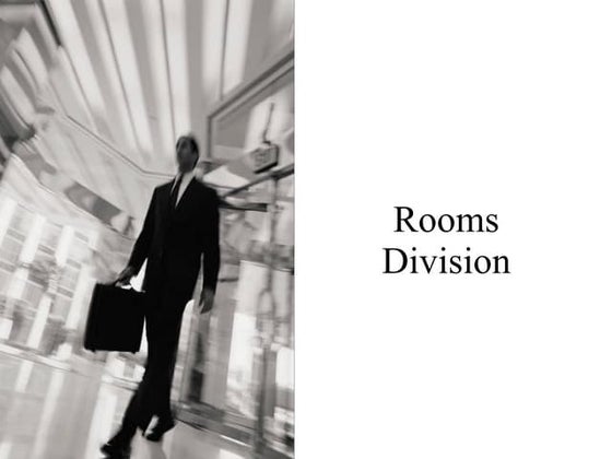 Rooms division department | DOC | Hospitality Industry | Industries