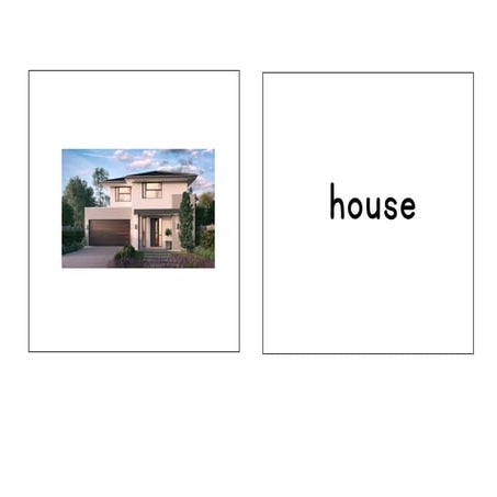 Rooms of the house memory | PPT