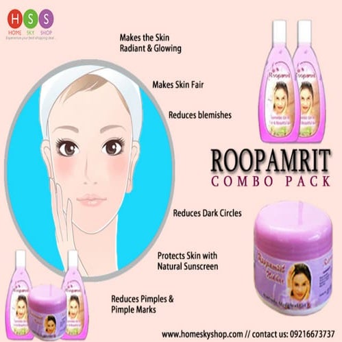 Roop Amrit- A Natural Face Care Cream | PDF