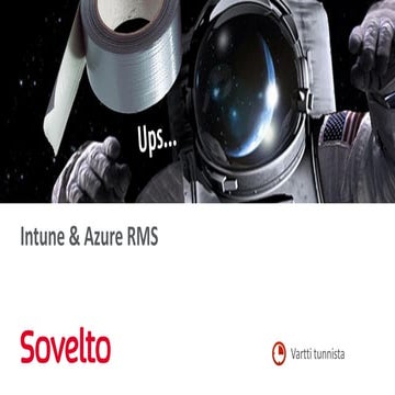 Intune ja Azure RMS | PPT