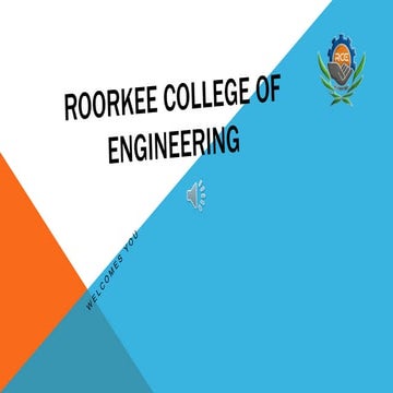 Roorkee college of engineering | PPT