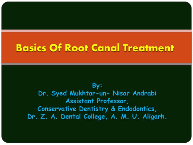 Root Canal Procedurepdf