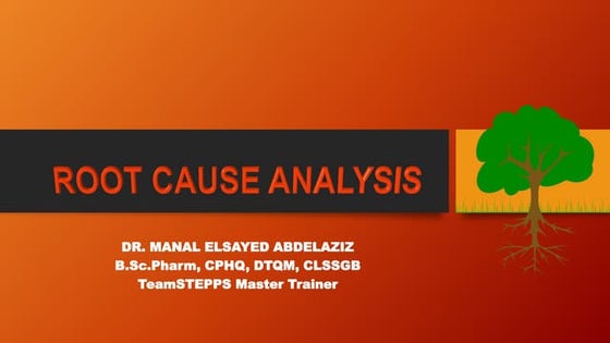 Root cause analysis | PPT