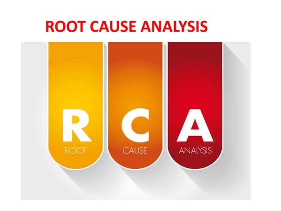 Root cause analysis training | PPT