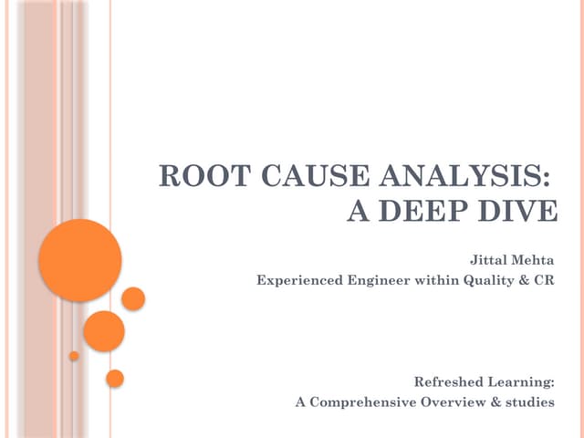 Root Cause Failure Analysis Methods for Pump Failures | PDF
