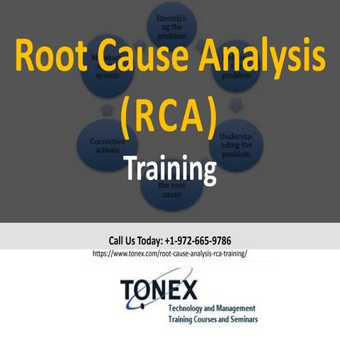 Root Cause Analysis (RCA) Training | PPTX