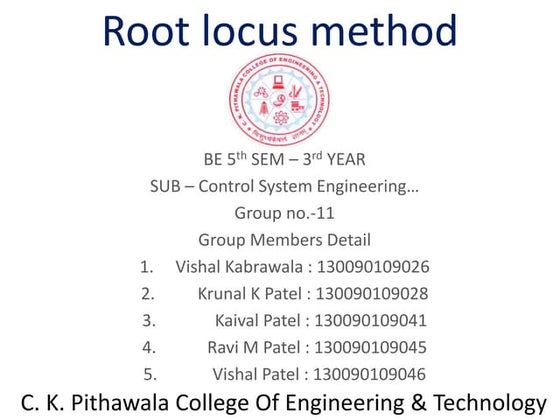 Effects of poles and zeros affect control system | PDF