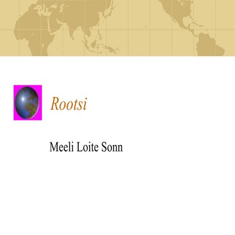 Rootsi | PPT