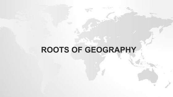 Contribution of Greek geographers/scholars | PDF | Geography | Science