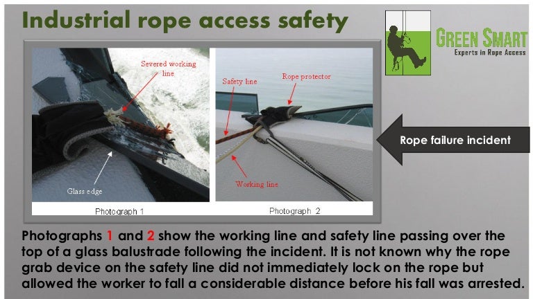 Rope access safety tips