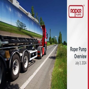 Roper Introduction and Corporate Company Profile. | PDF