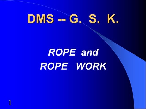 The Rope | PPT