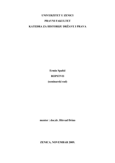 Robovi u starom rimu | DOC