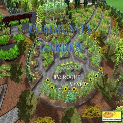 social interaction community garden | PPTX