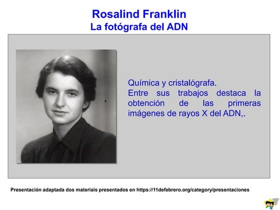 Rosalind elsie franklin resumen | DOC