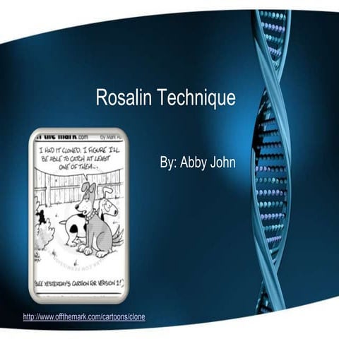 Rosalin Technique | PPTX