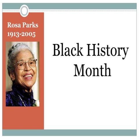 Rosa parks | PPTX