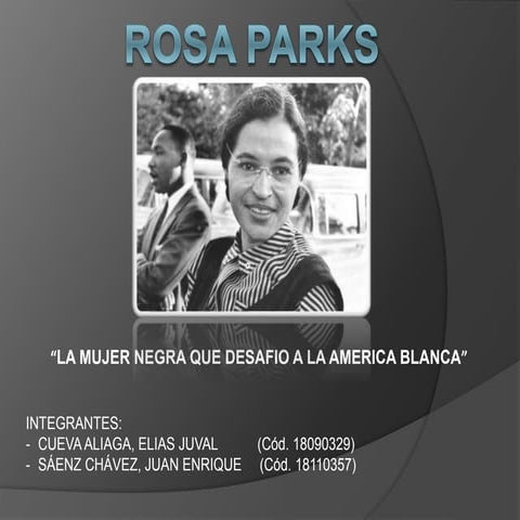 Rosa parks | PPTX