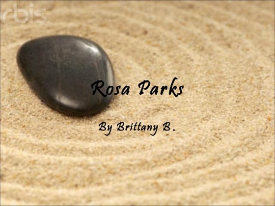 Rosa parks ppt | PPTX