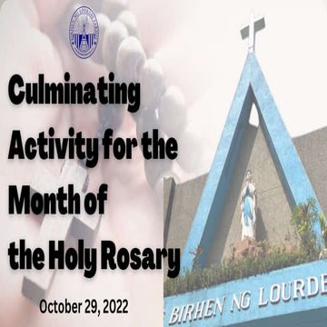 ILOCANO PRAYER Mamatiak, Amami, Ave Maria, Gloria | PPTX