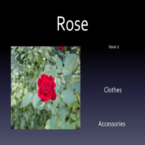 Rose magazine issue 2 | PPTX