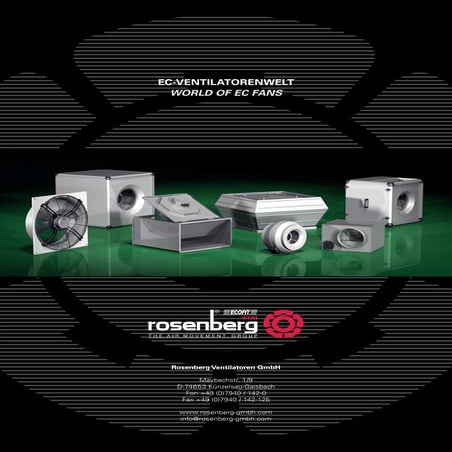 World of EC (ECM) Fans | PDF