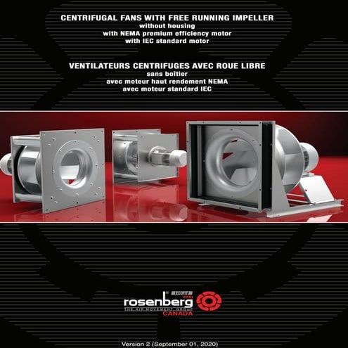 Rosenberg Canada: impellers overview | PDF