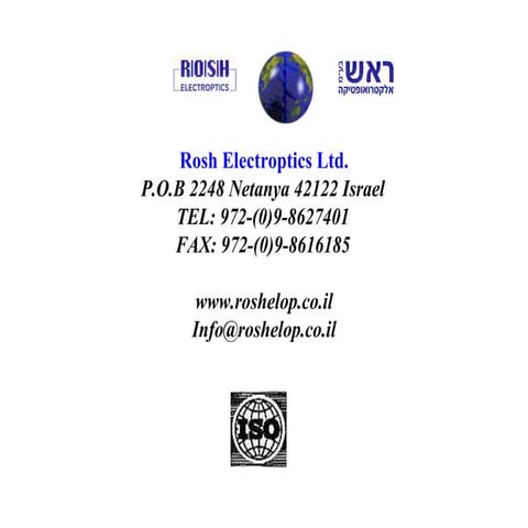 Rosh Presentation | PPT