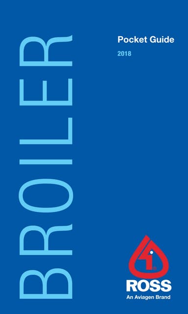 Ross308 broiler nutrition specs | PDF