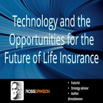 Keynote slides: Technology and the Opportunities for the Future of Life ...